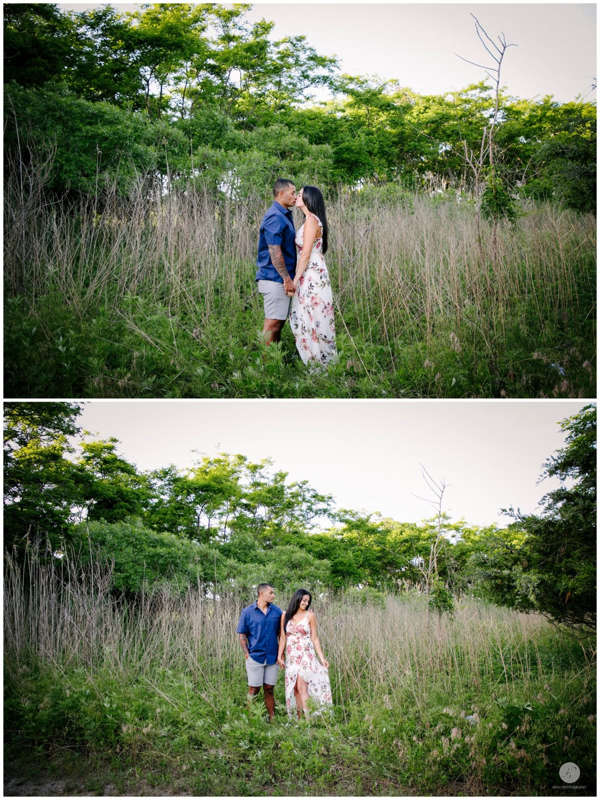 Amanda & Juan Manasquan Engagement Session - Heyn Photography
