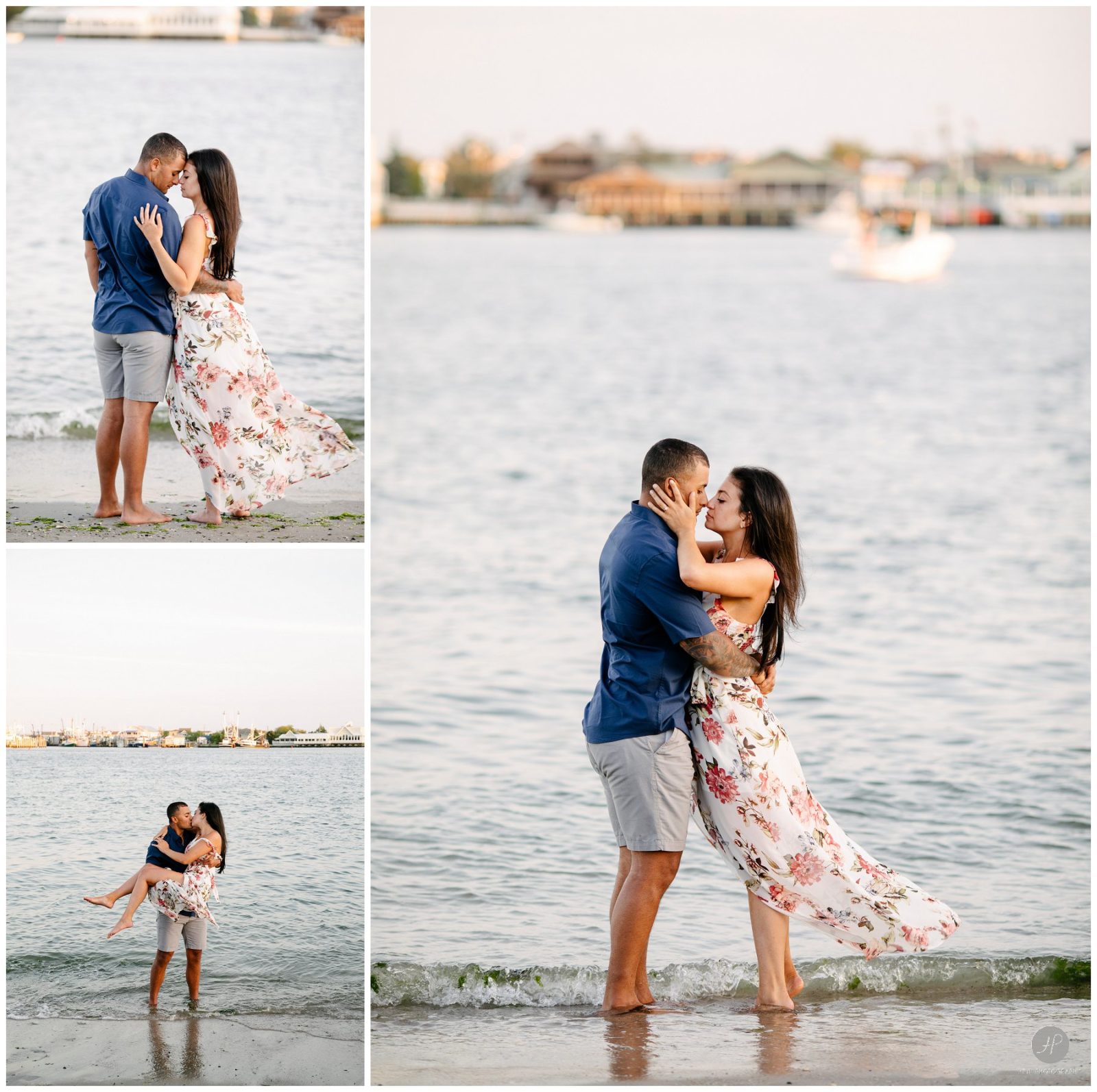Amanda & Juan Manasquan Engagement Session - Heyn Photography
