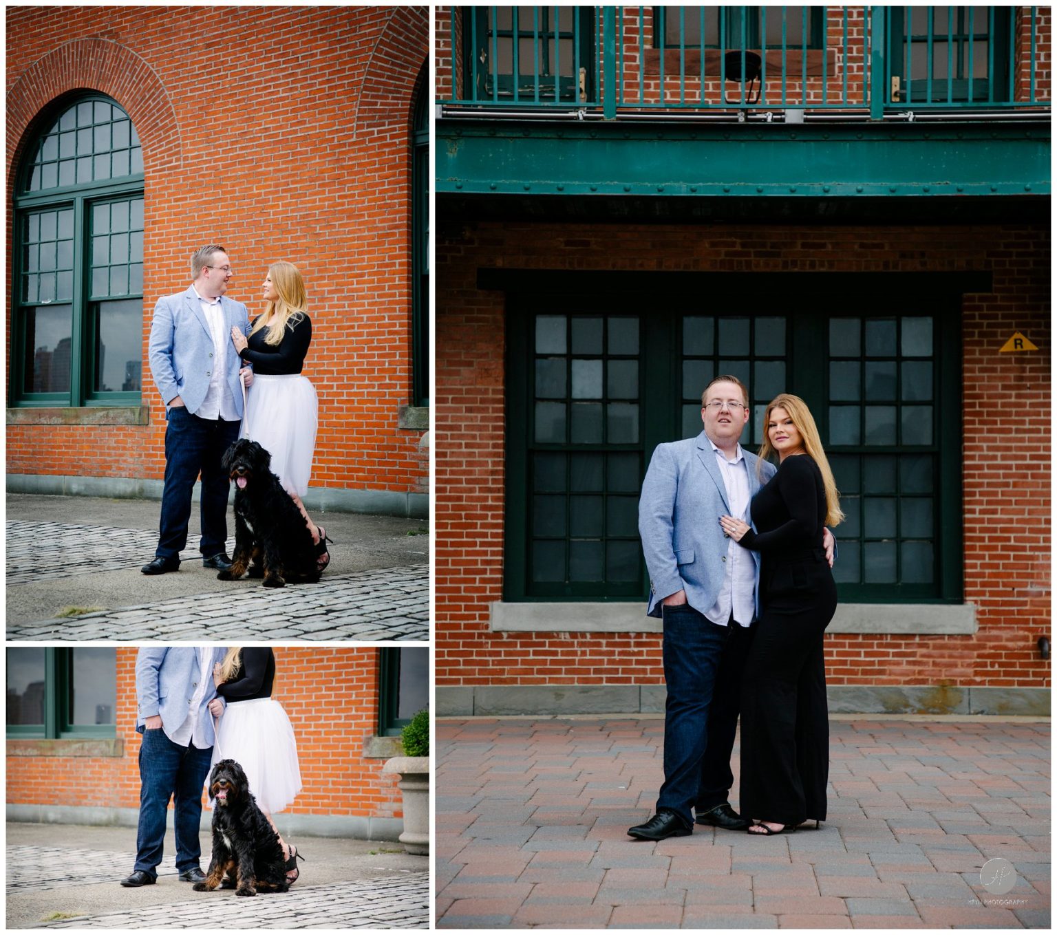 Samanta & Louis Jersey City Engagement Session - Heyn Photography