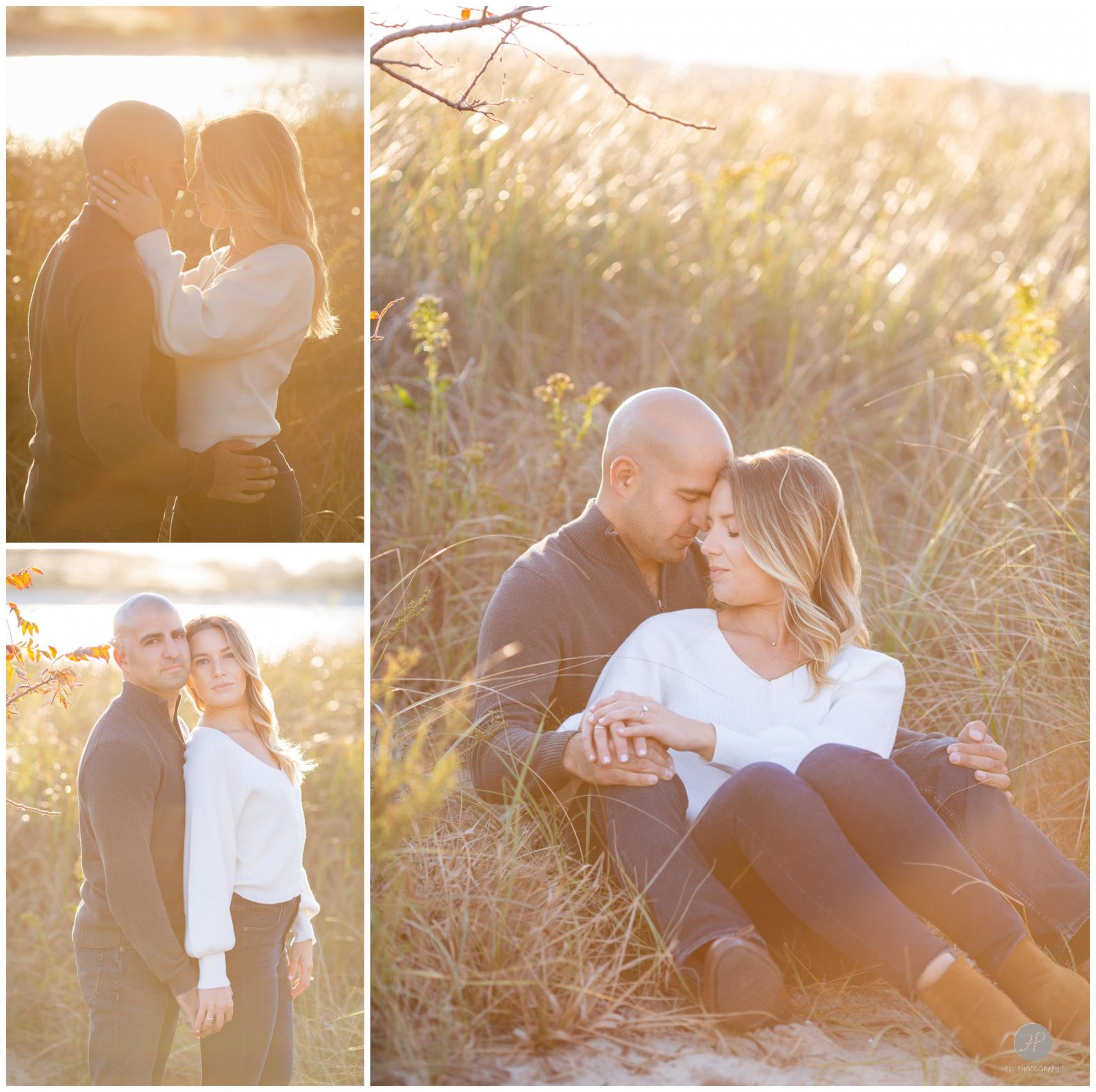 Amy & Chris Manasquan Engagement Session - Heyn Photography