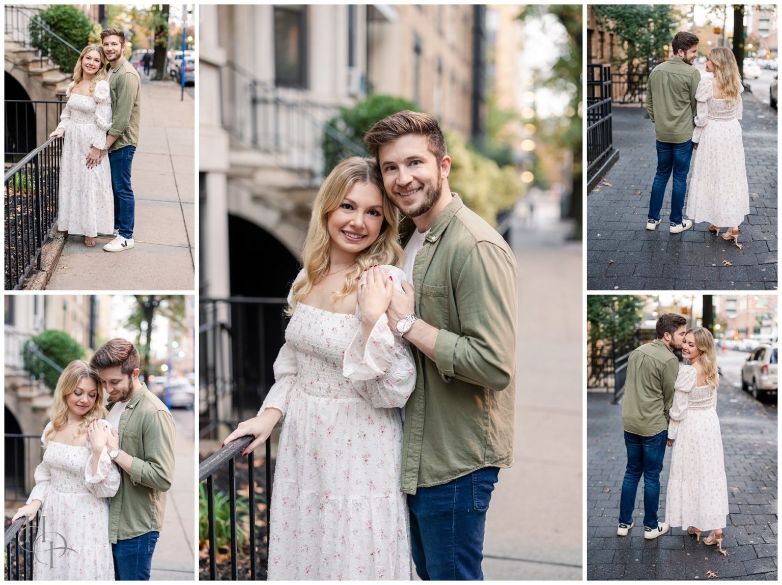 Samantha & Avi Hoboken Engagement - Heyn Photography