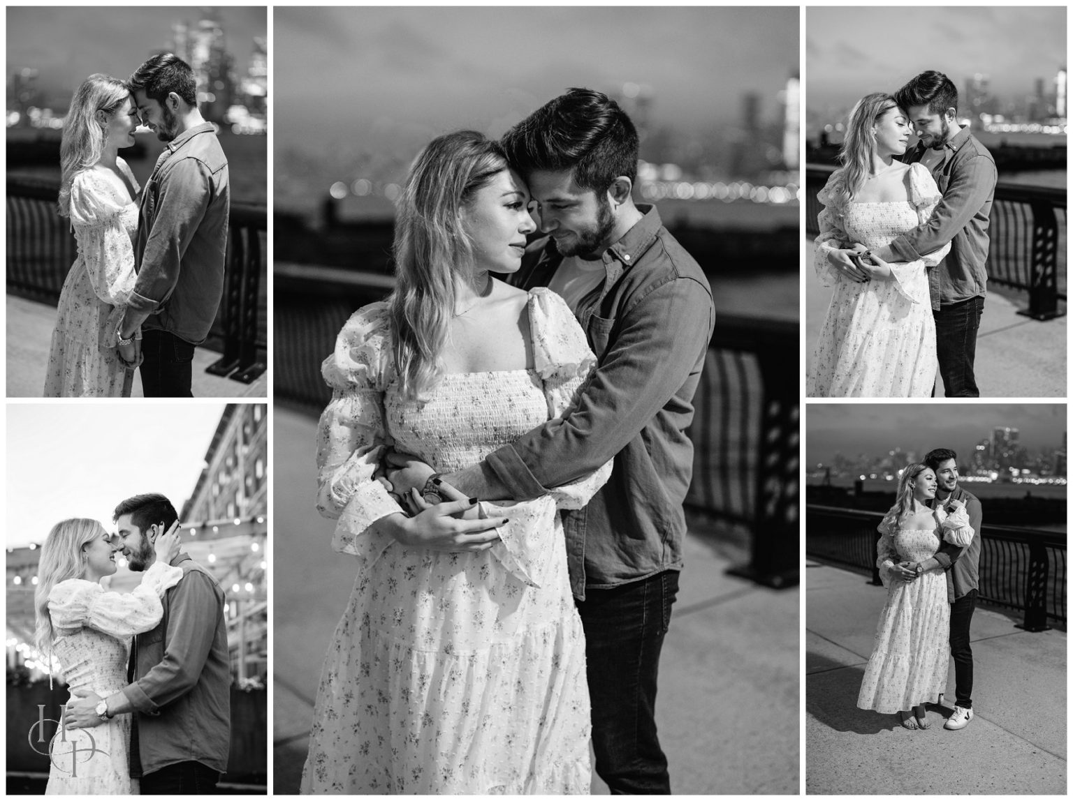 Samantha & Avi Hoboken Engagement - Heyn Photography