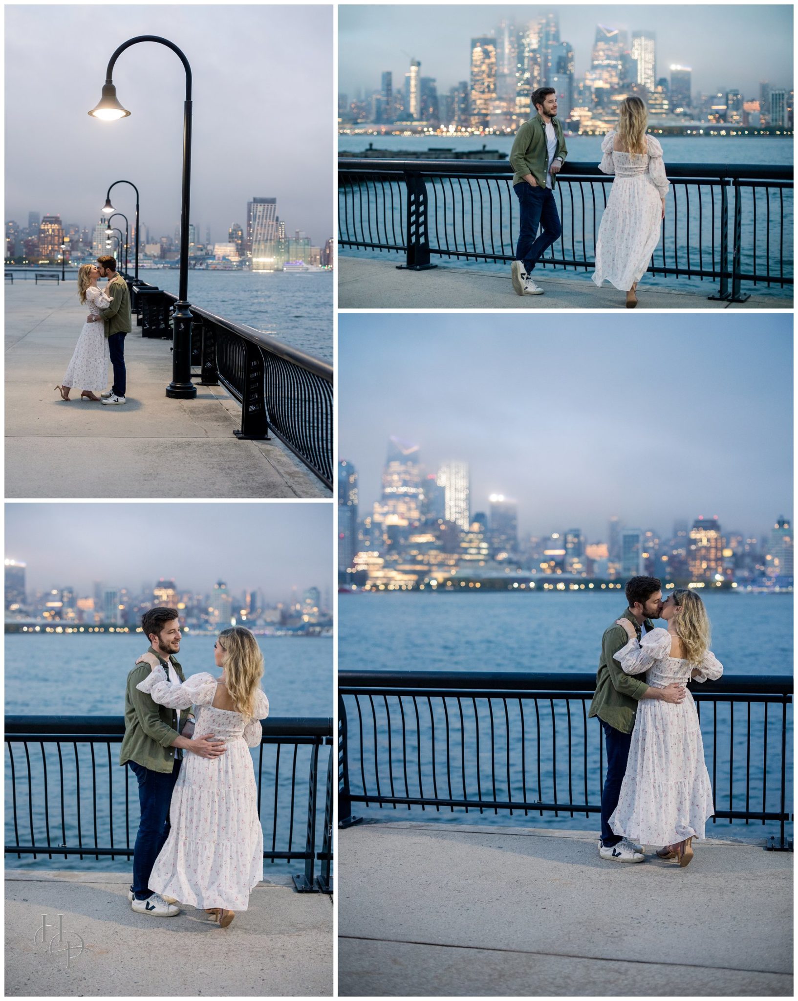 Samantha & Avi Hoboken Engagement - Heyn Photography