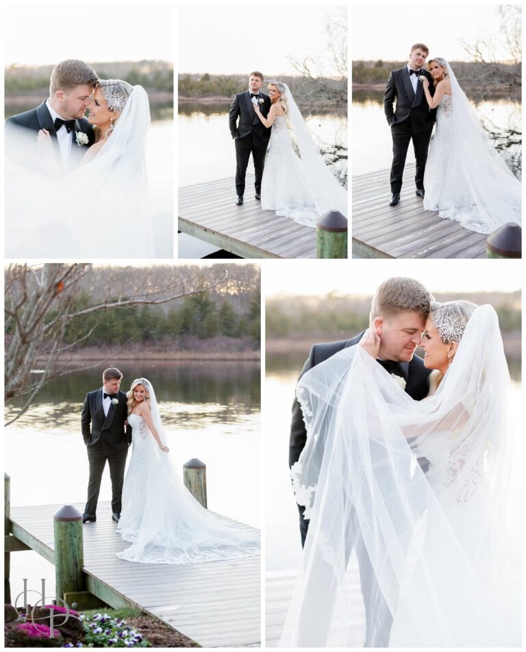 Colleen & Alex's Romantic December Wedding at The Mill - Heyn Photography