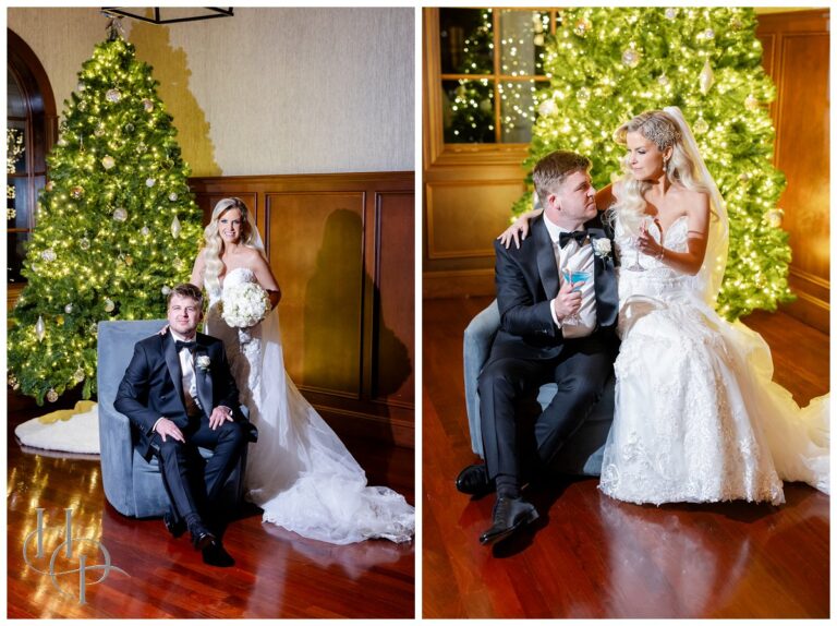 Colleen & Alex's Romantic December Wedding at The Mill - Heyn Photography
